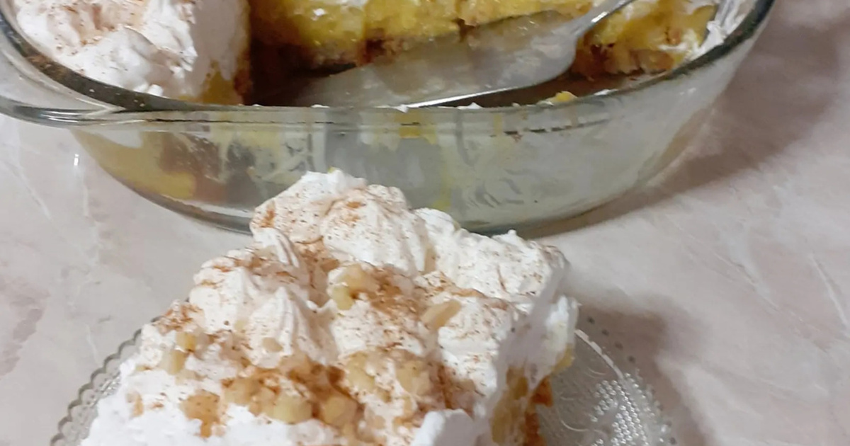 Υπέροχο ελαφρύ και πολύ δροσερό γλυκάκι με φρυγανιές και άρωμα κανέλας ...