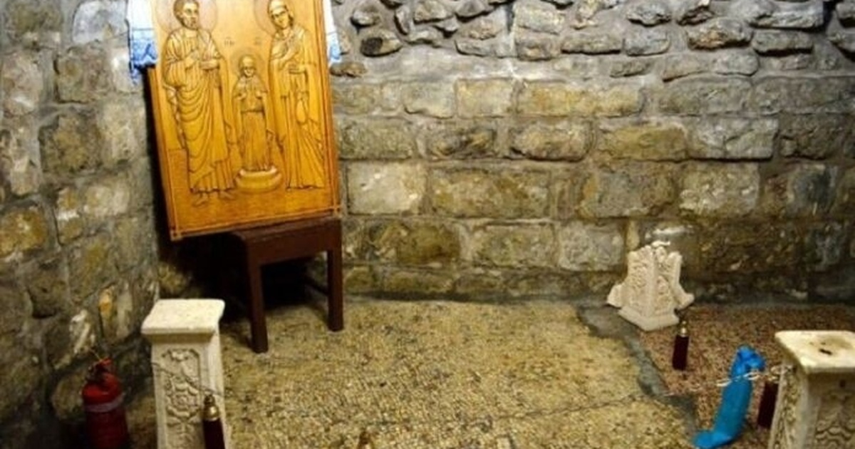 Αυτό είναι το σπίτι που η Αγία Άννα γέννησε την Παναγία μας - Athina360