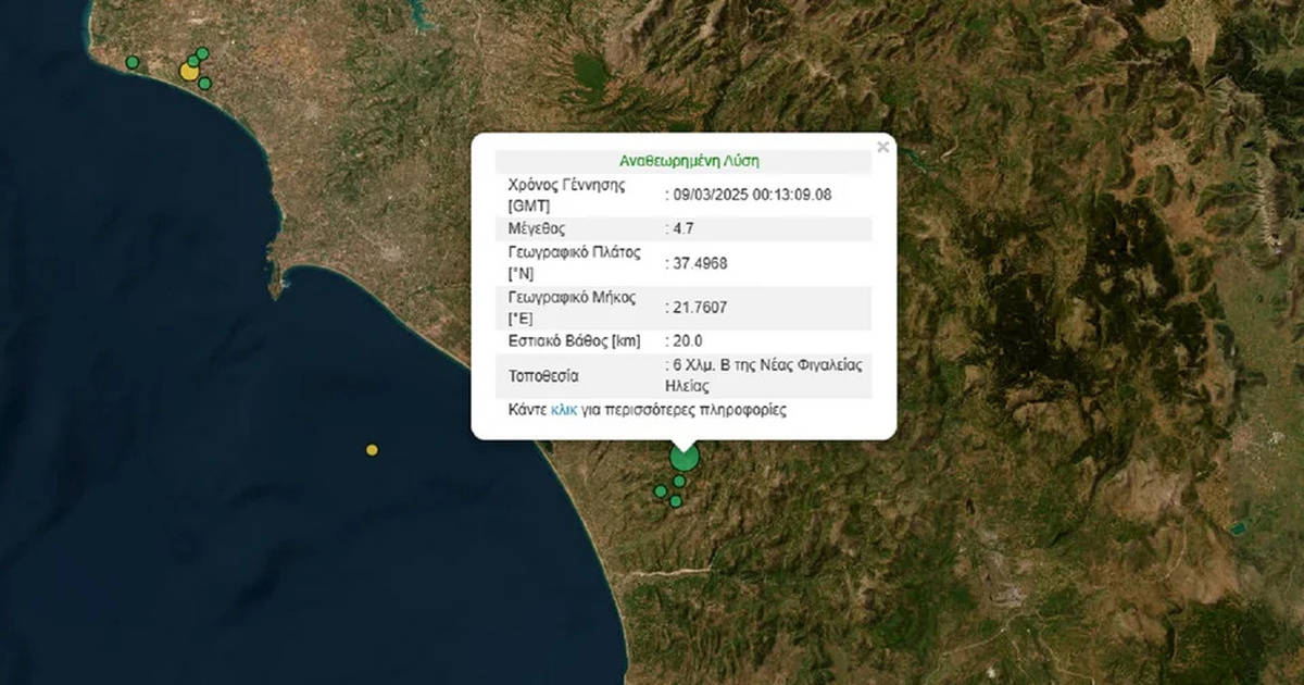 ΕΚΑΚΤΟ: Ισχυρός σεισμός στη χώρα ξανά - Athina360