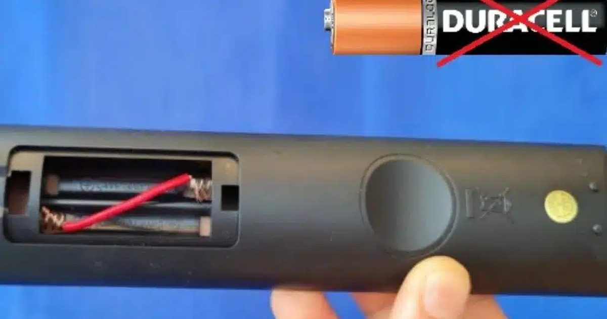 Μην αγοράζετε ποτέ ξανά μπαταρίες! Ανακαλύψτε αυτό το εξαιρετικό κόλπο ...