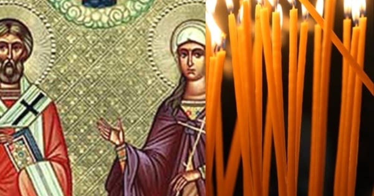 Εορτολόγιο 19 Μαρτίου: Διπλή γιορτή της Ορθοδοξίας σήμερα – Το ζευγάρι ...
