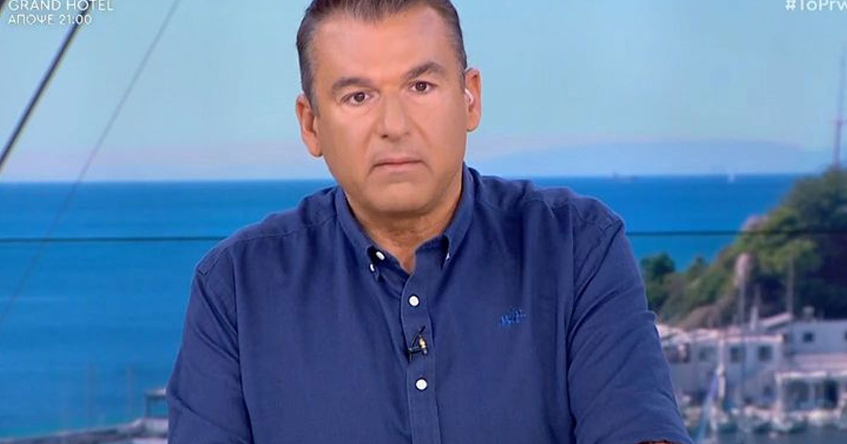 ΒΟΜΒΑ στην ελληνική τηλεόραση – Παραιτήθηκε ο Γιώργος Λιάγκας - Athina360